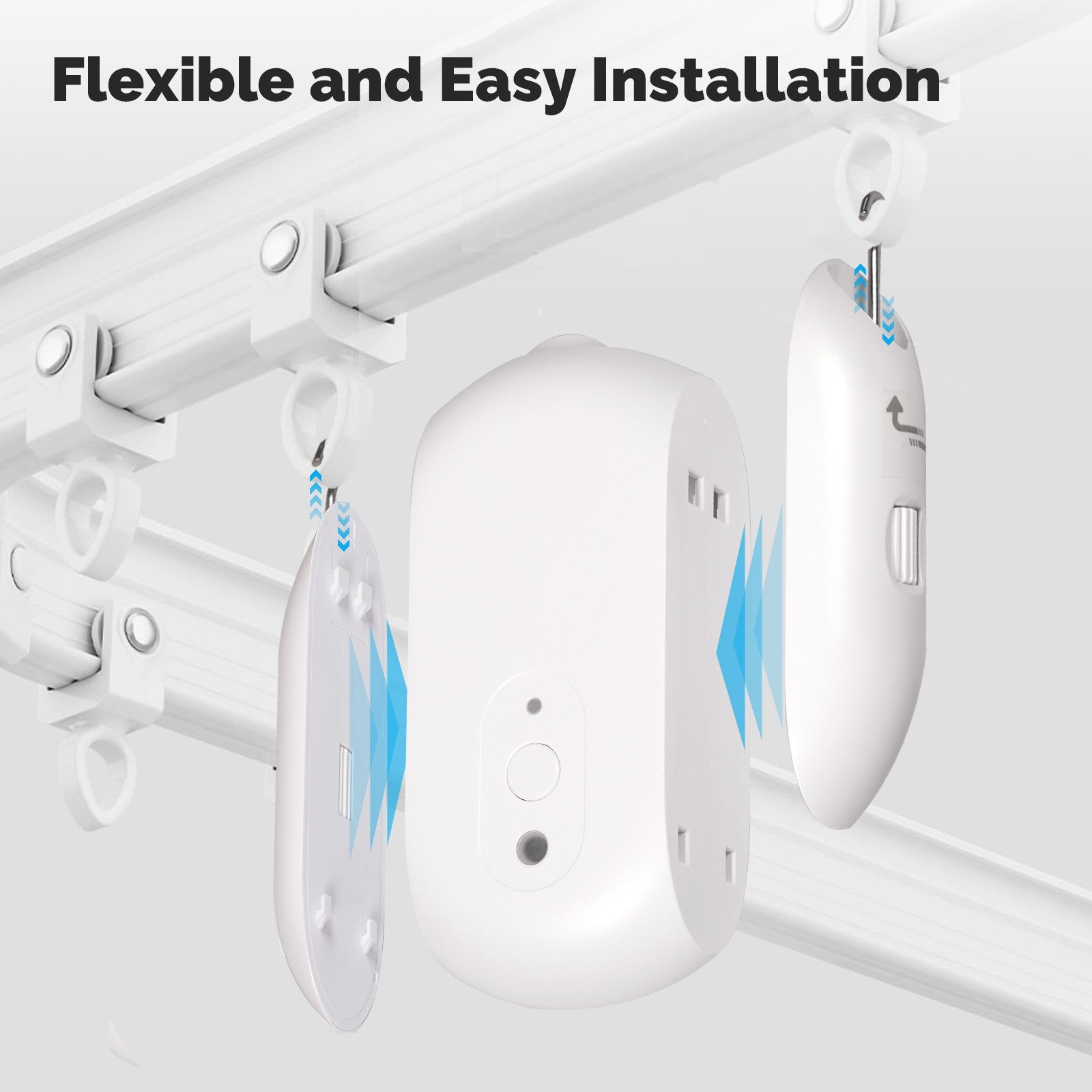 Zigbee Smart Electric Curtain Robot Timing Auto Opener Closer App Remo ...