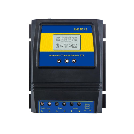 Dual Power Automatic Transfer Switch|Solar Power Transfer Inverter ATS ...