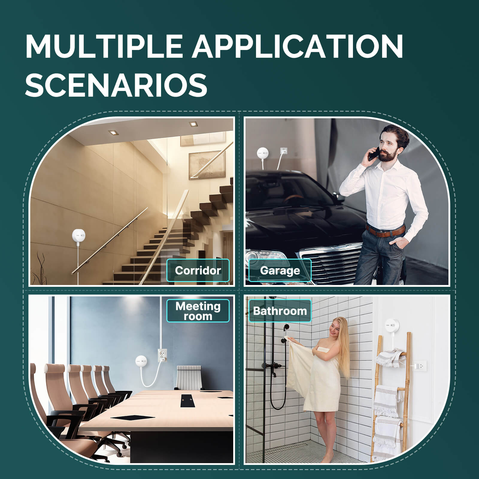 ZigBee Sensor To Detect Human Presence|Tuya Mini Radar Wave Detection ...