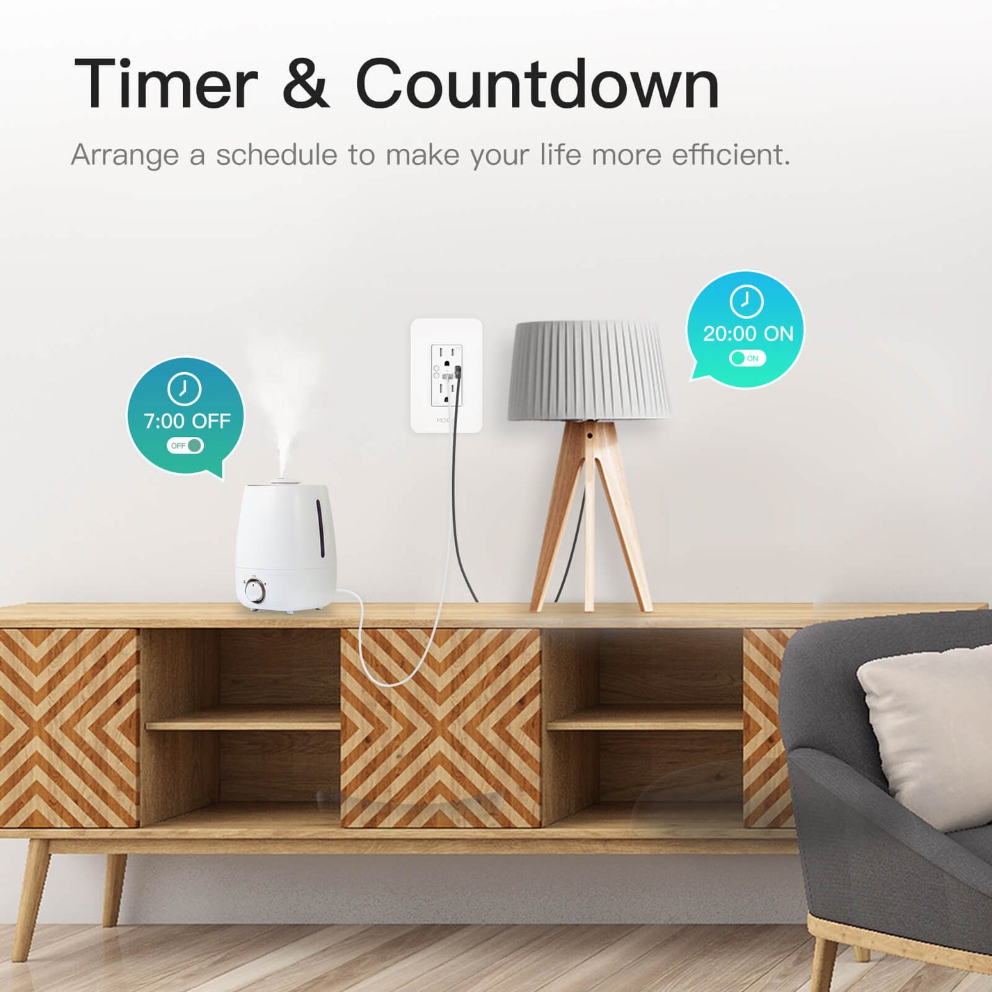 Smart Outlet With USB C Ports | WiFi Receptacle in-Wall Socket - 15A – MOES