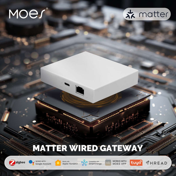 MOES Matter & Thread Gateway | Tuya Zigbee Smart Home Hub