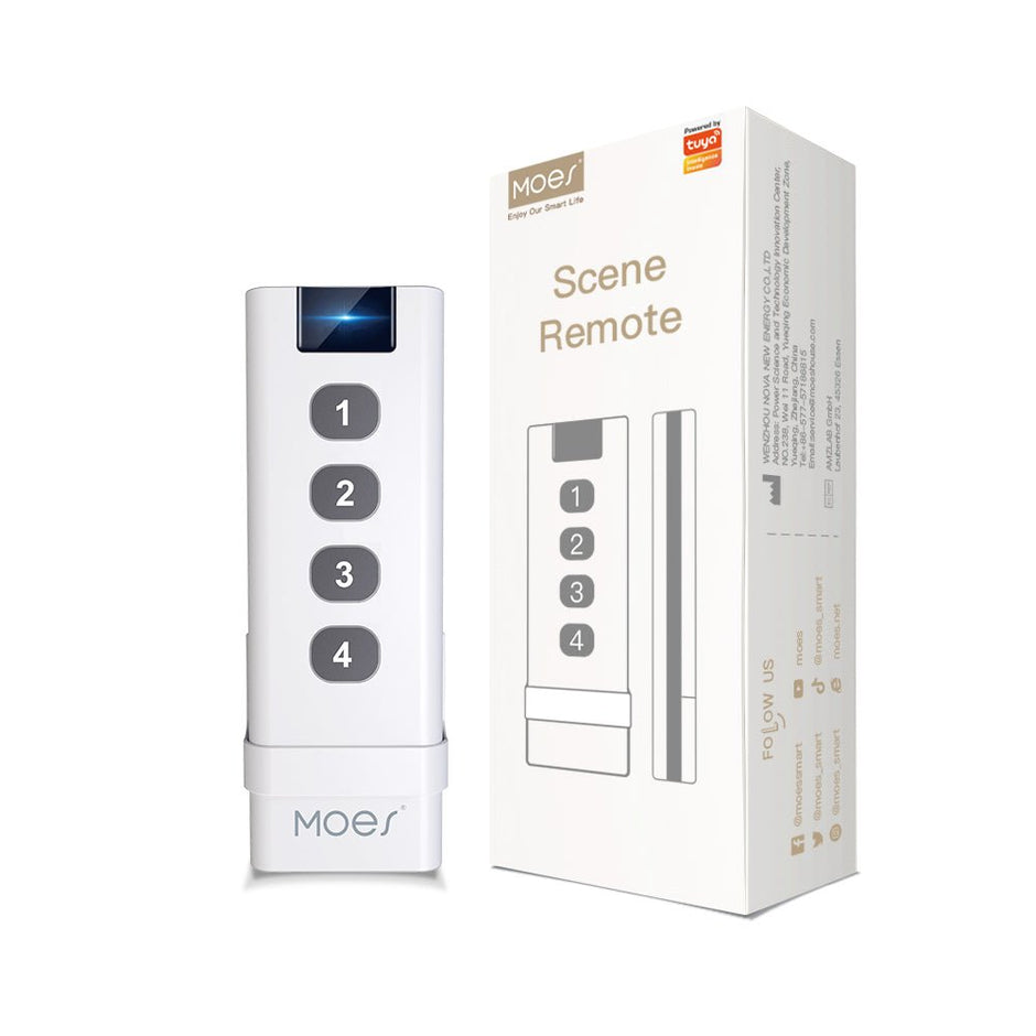 Zigbee Scene Switches | One-Tap Smart Home Modes - MOES