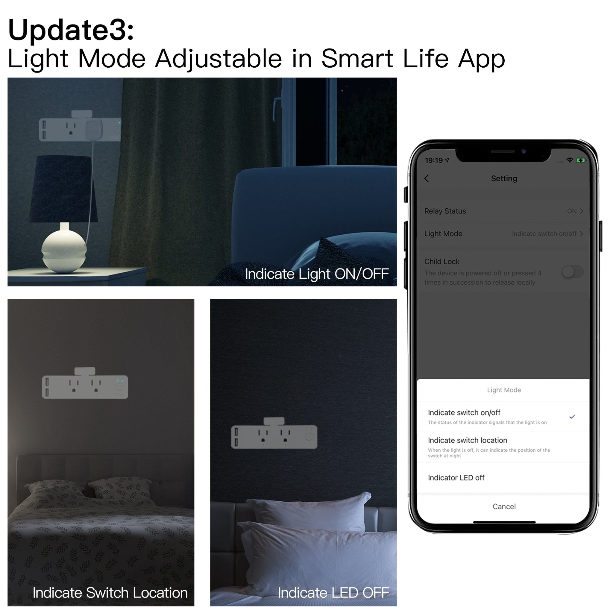 Double Socket WiFi Extender|Smart Multi Plug Shelf With USB Port – MOES